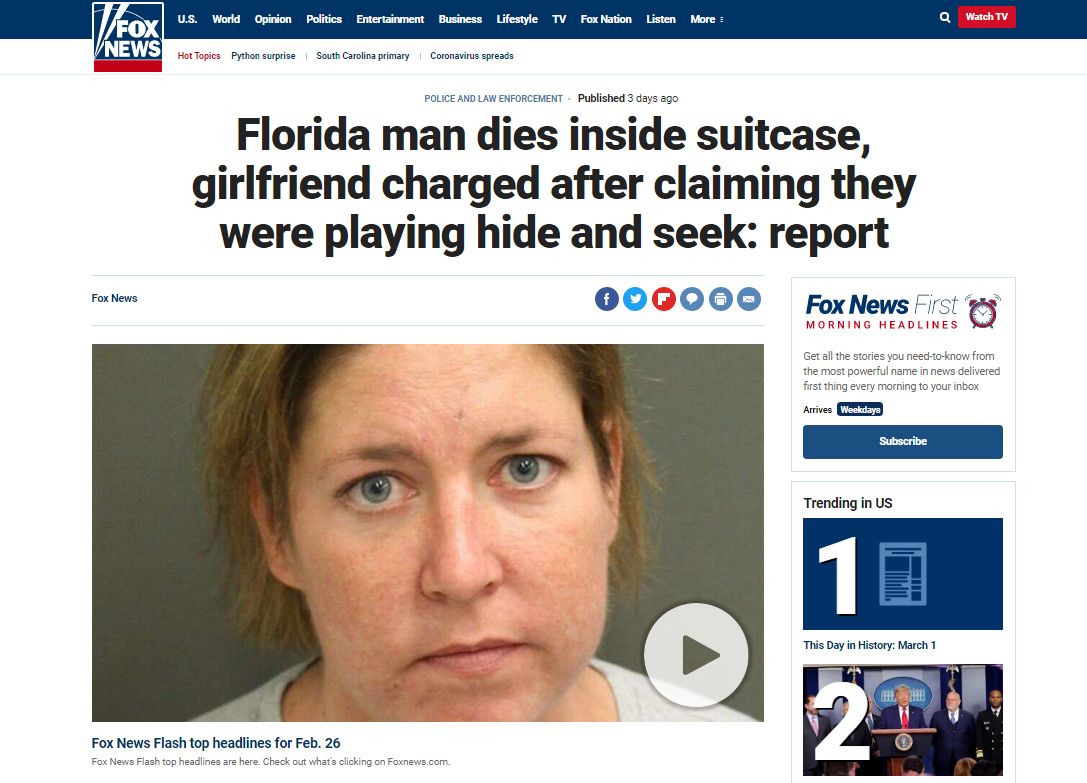 RIP Florida Man | Scrolller