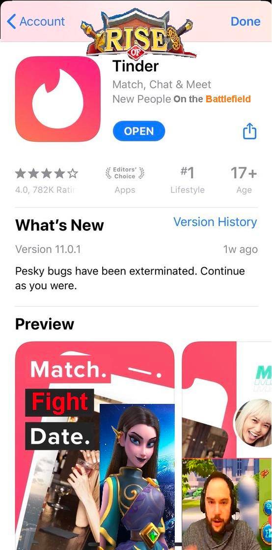 Rise of Tinder New Action Packed | Scrolller