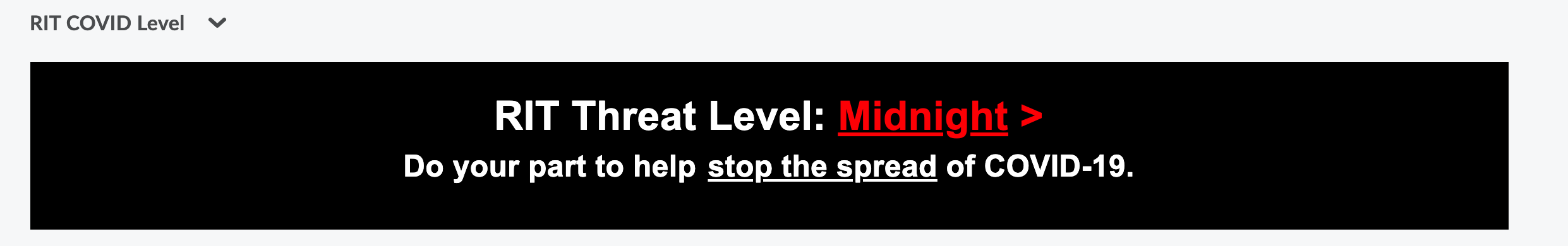 RIT Threat Level Midnight | Scrolller
