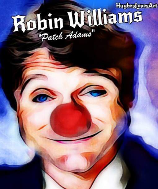 Robin William's helped me thru rough times, so I made this | Scrolller