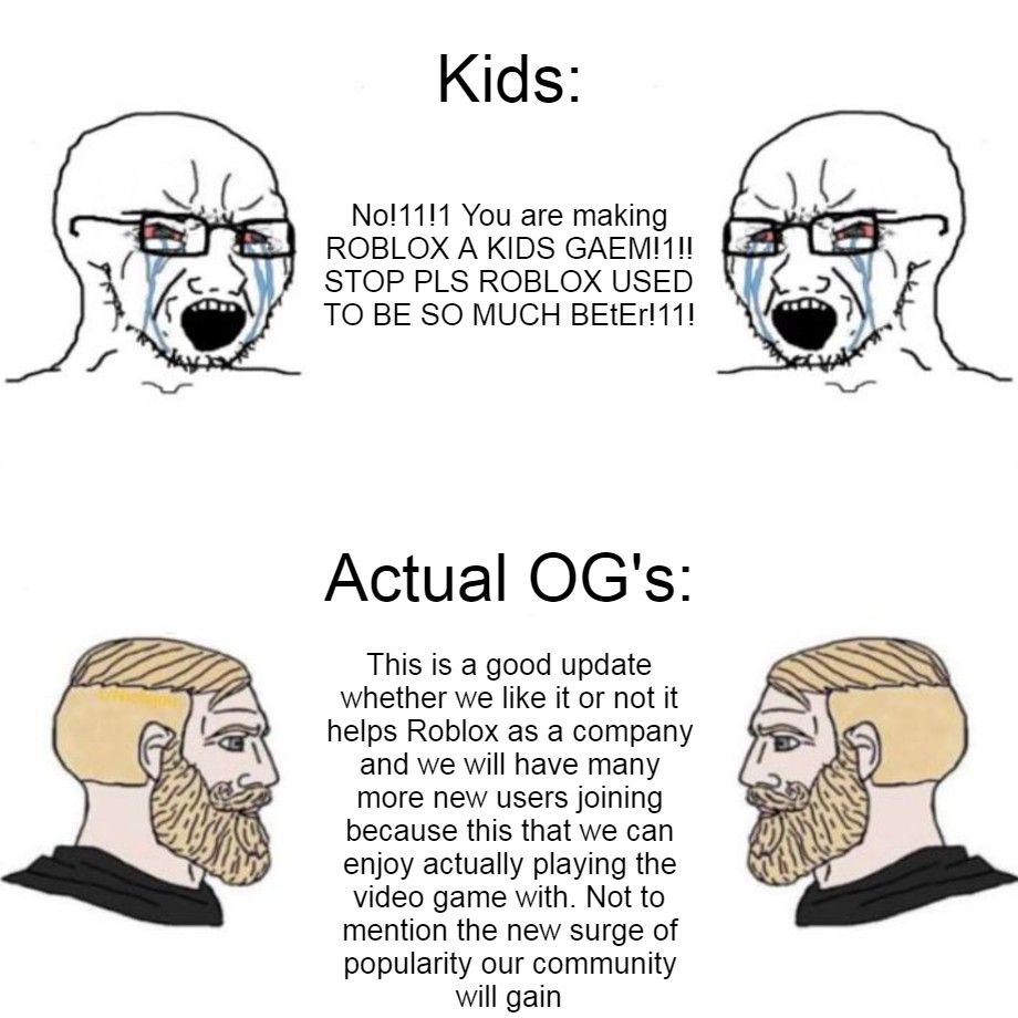 Roblox: Releases an Update | Scrolller