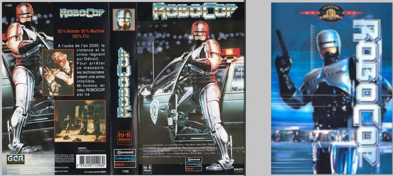 Robocop VHS vs. DVD | Scrolller