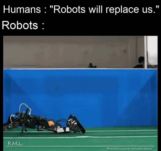 Robots Are Stupid Scrolller 7716