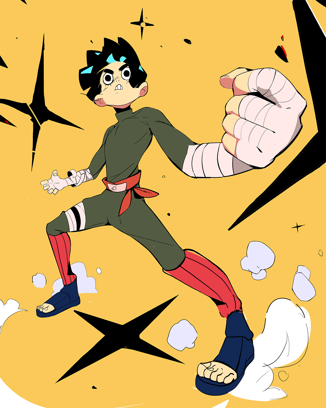 Rock LEE aka the Goat. | Scrolller