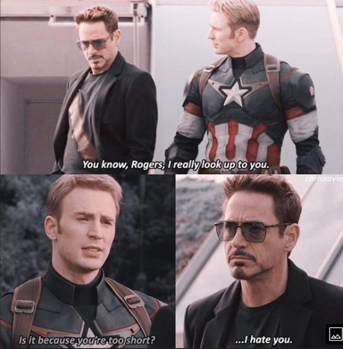 Rogers burn Stark | Scrolller