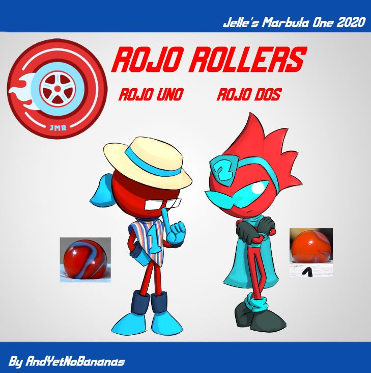 Rojo Rollers (Rojo Uno and Rojo Dos) | Scrolller