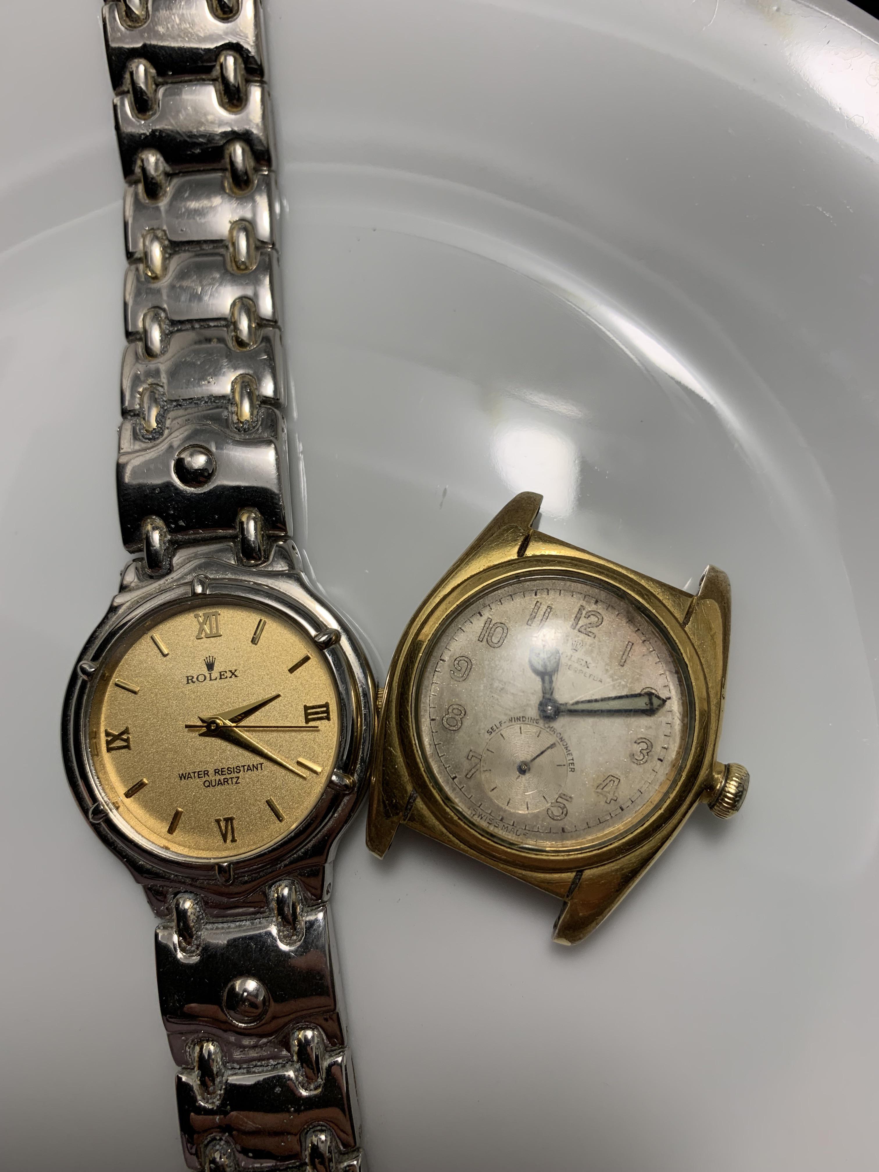 [Rolex] [Identification] Trying to identify the model & year of both?Unsure of authenticity ...