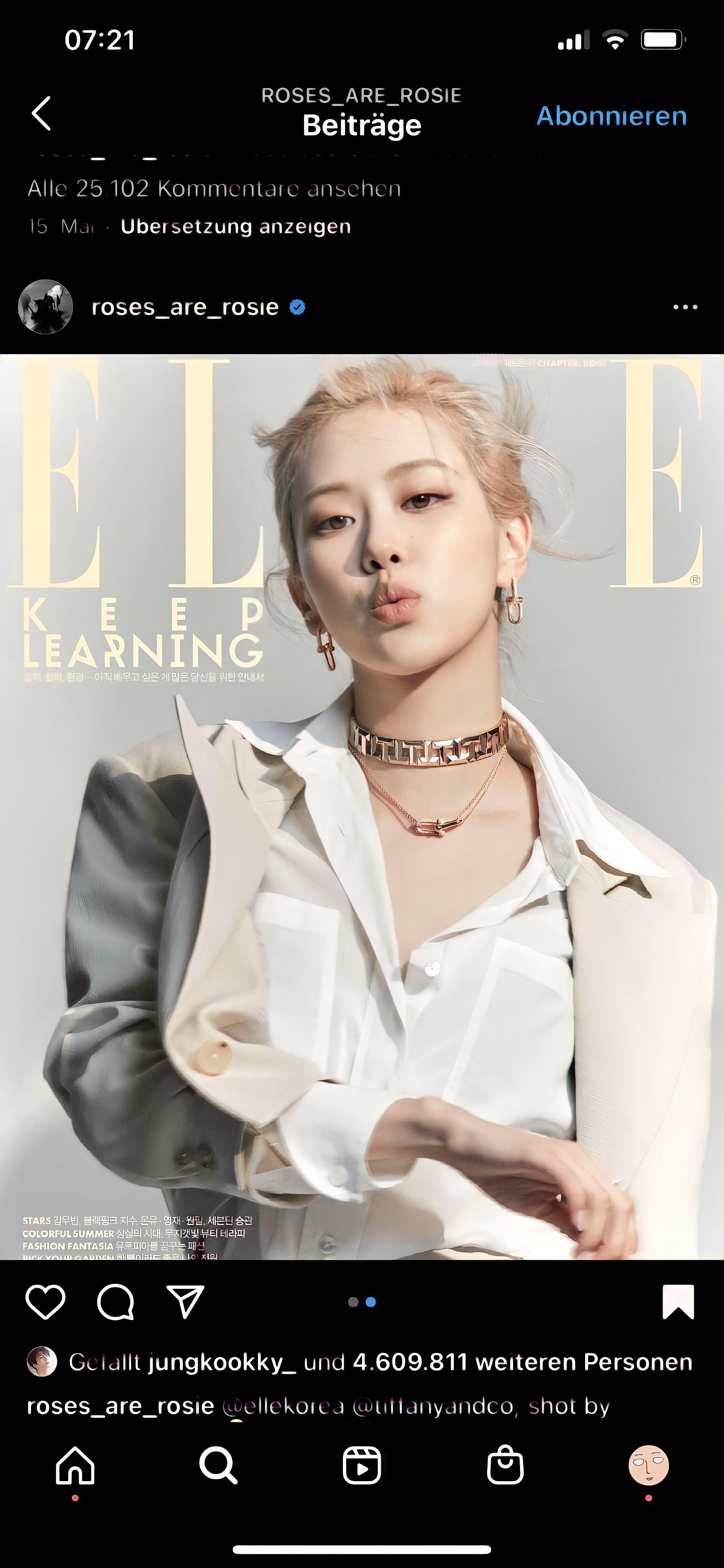 Rosé for Elle-Magazine | Scrolller