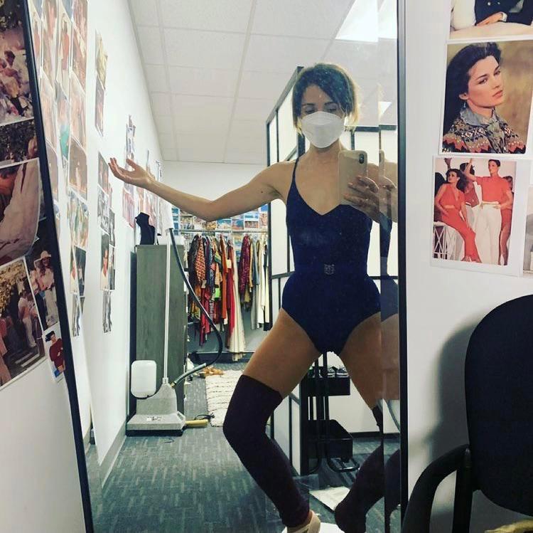 Rose Byrne behind the scenes of physical | Scrolller