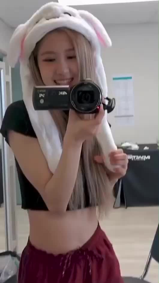 Rosie - black top, bunny rabbit ears, cute sound | Scrolller