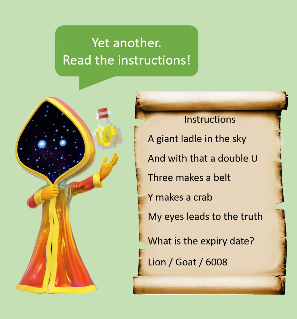 [Round 74334] Not like it'll matter in your lifetime, but do please tell me the expiry date ...