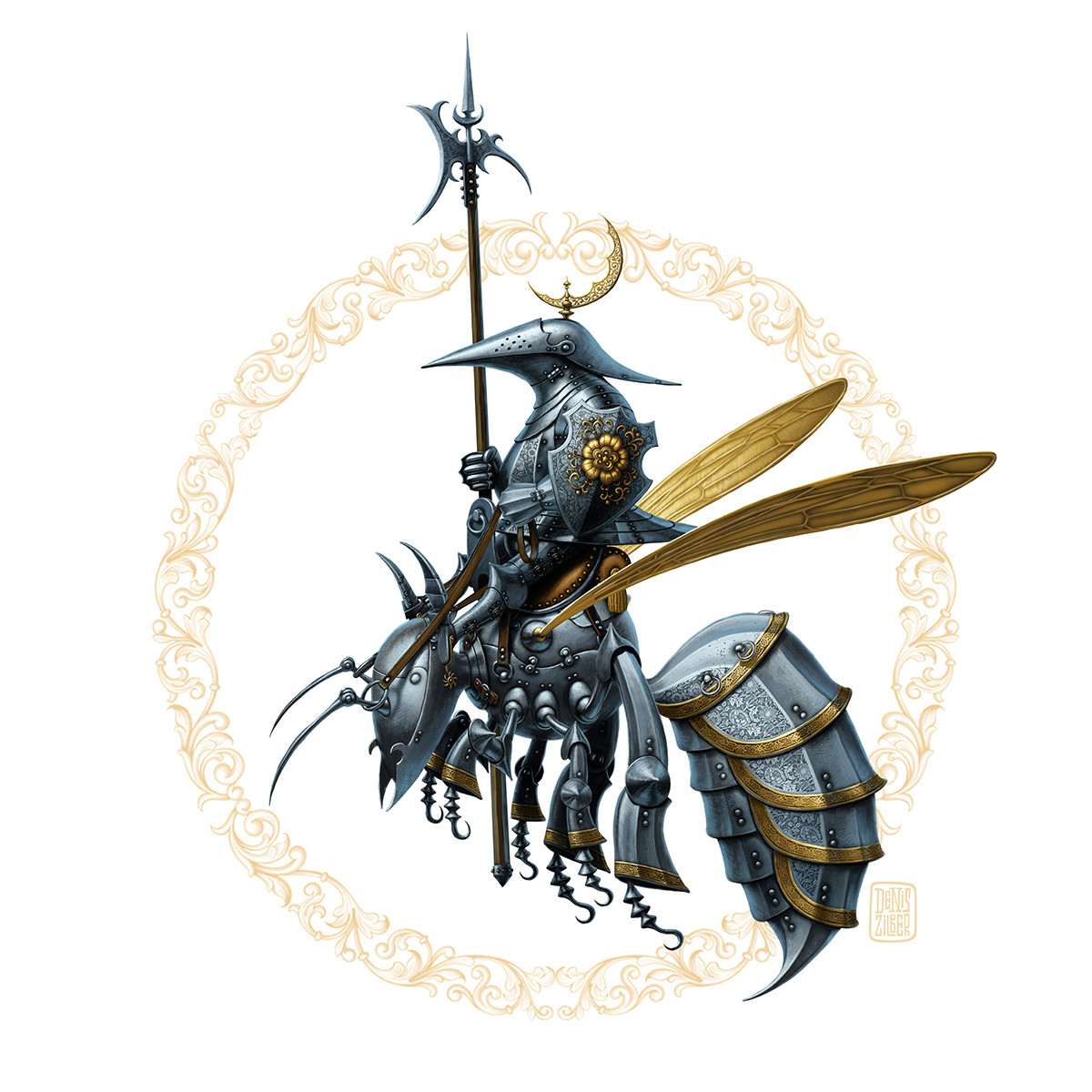 Royal Wasp Guard by Denis Zilber | Scrolller