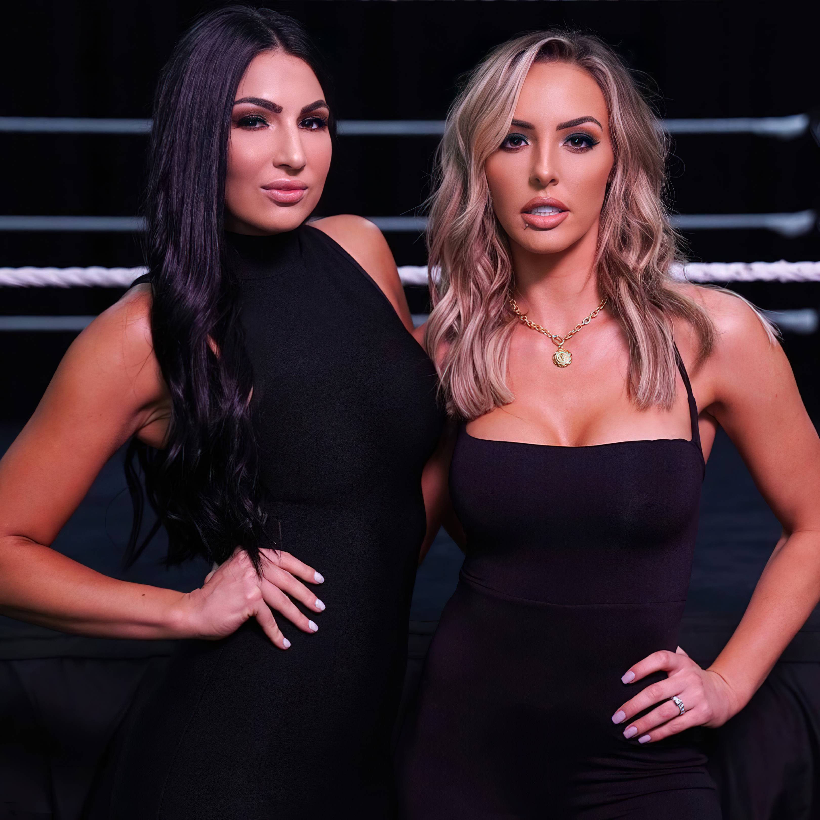 RP: We catch our wrestling girlfriends hooking up together. They let us ...