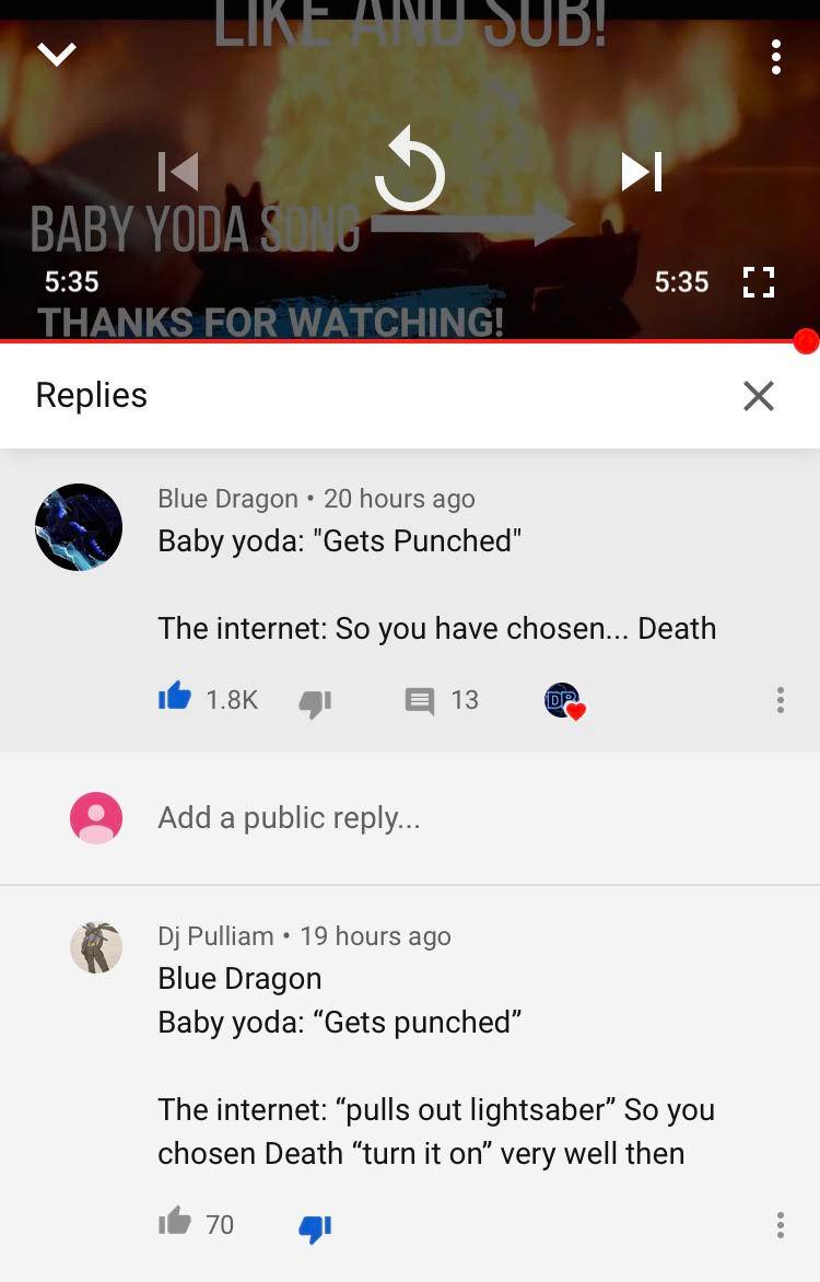 Ruining a Baby Yoda joke | Scrolller