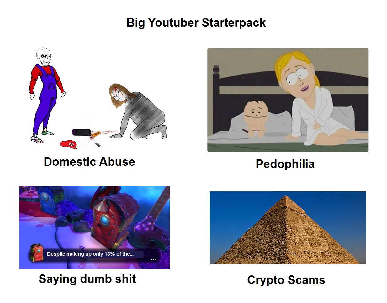 "Big Youtuber"Starterpack | Scrolller