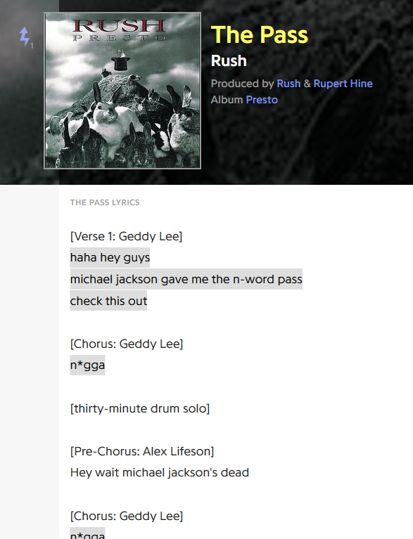 Rush- The Pass | Scrolller