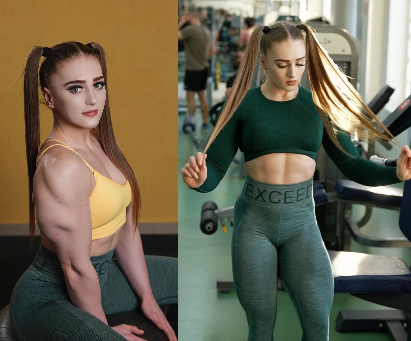 Russian powerlifter and model Julia Vins | Scrolller