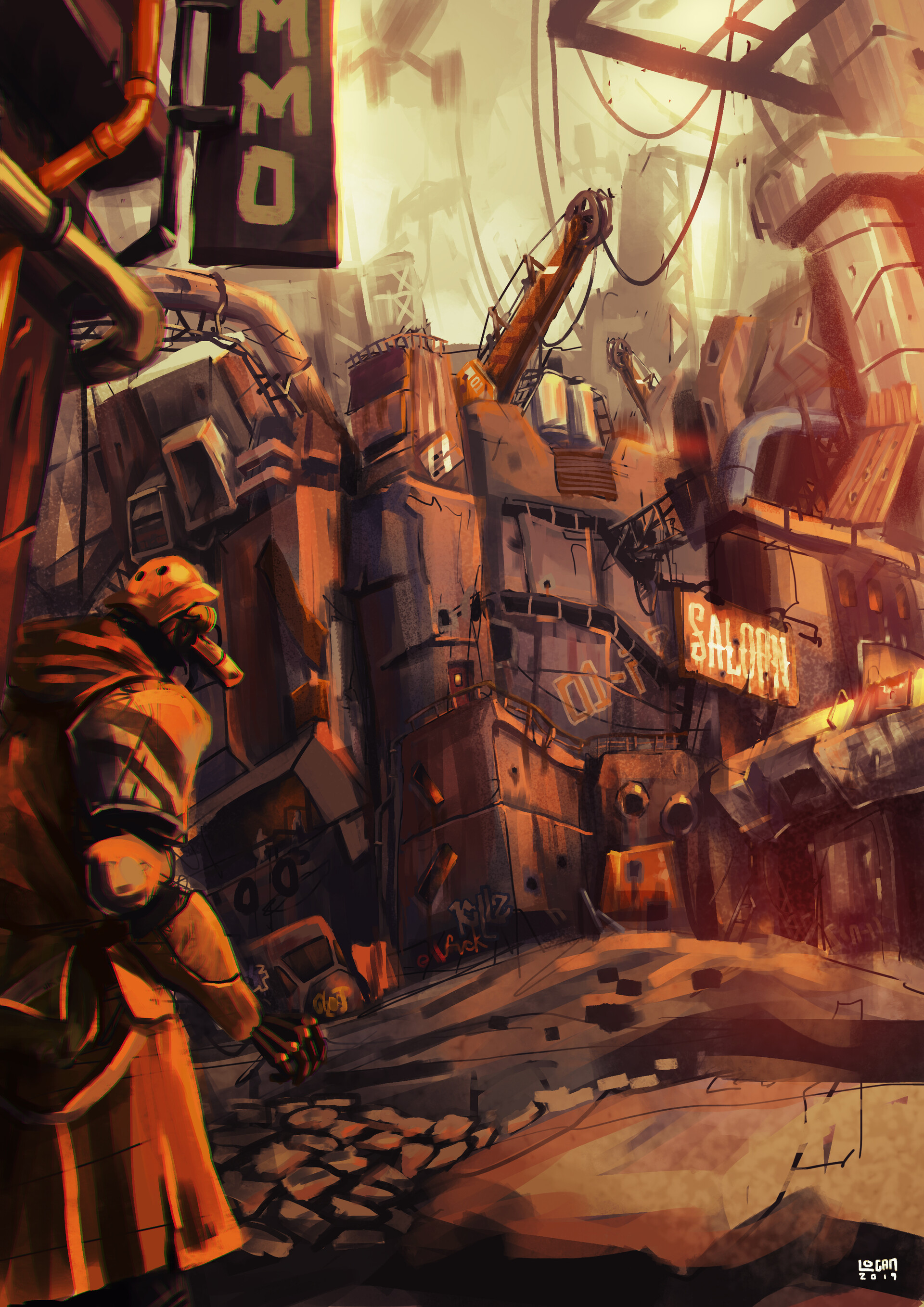 rusty pub by logan espartero | Scrolller