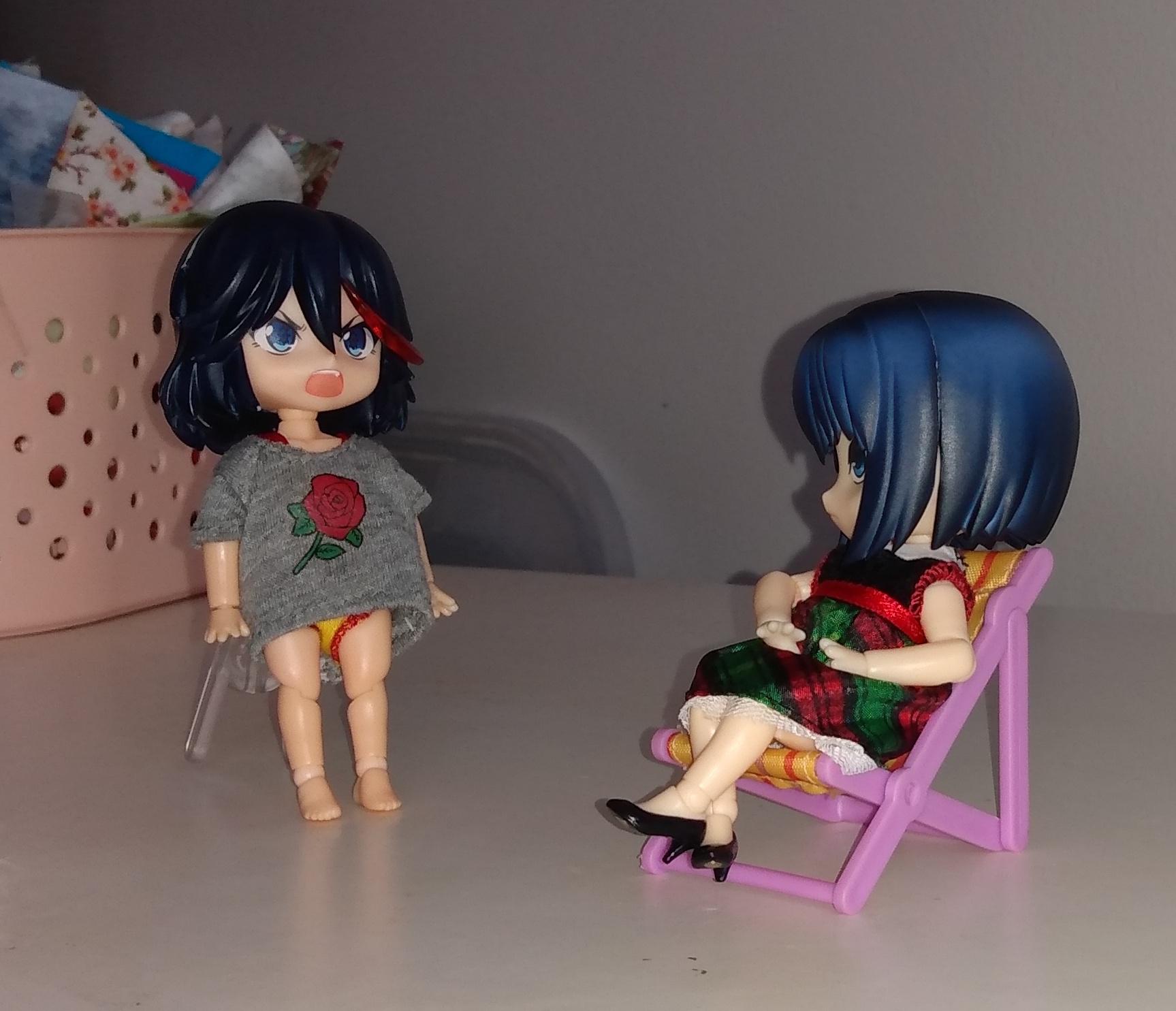 Ryuuko thinks Satsuki looks like a teacher. | Scrolller