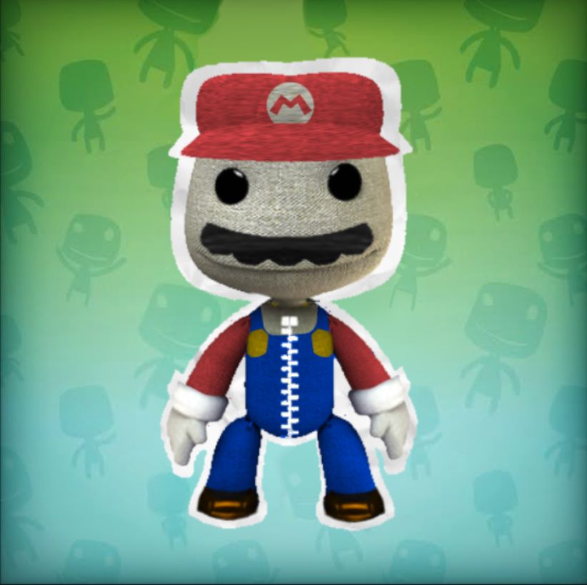 Sackboy Super Mario Costume | Scrolller