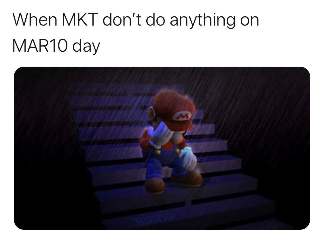 [sad mario noises] | Scrolller