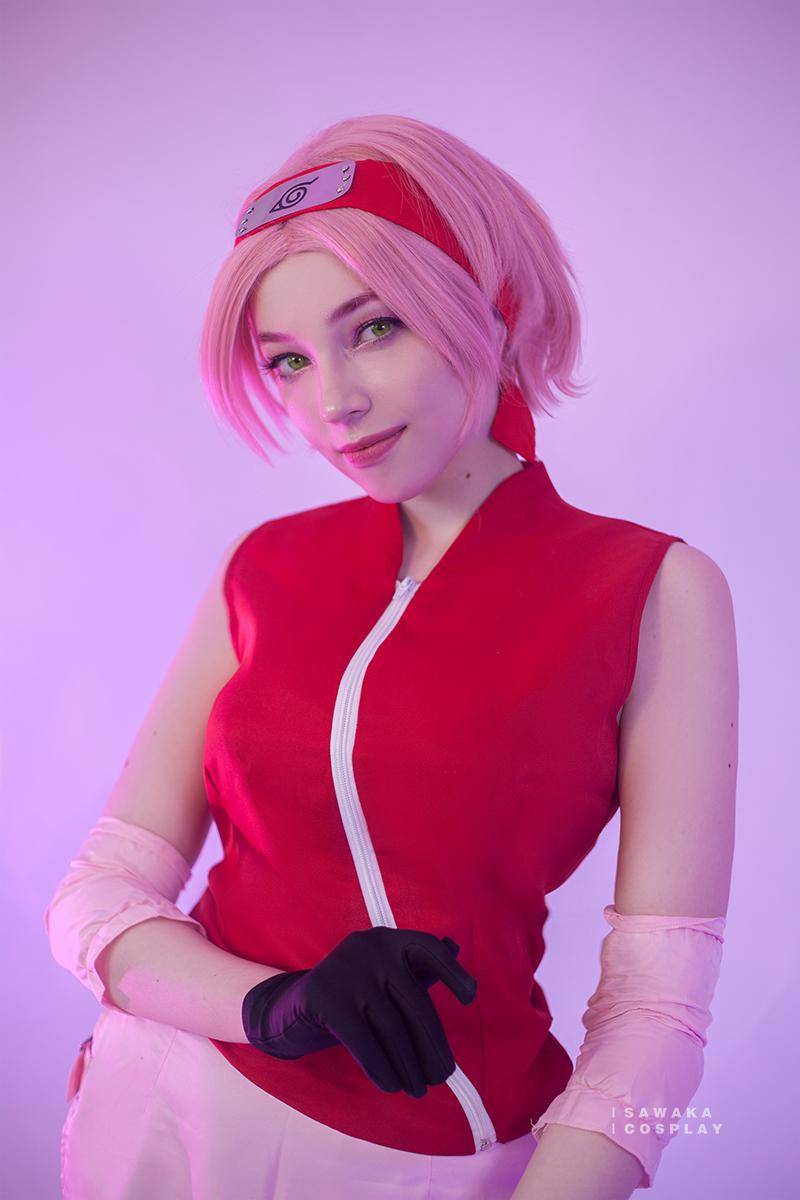 Sakura Haruno cosplay by Sawaka | Scrolller