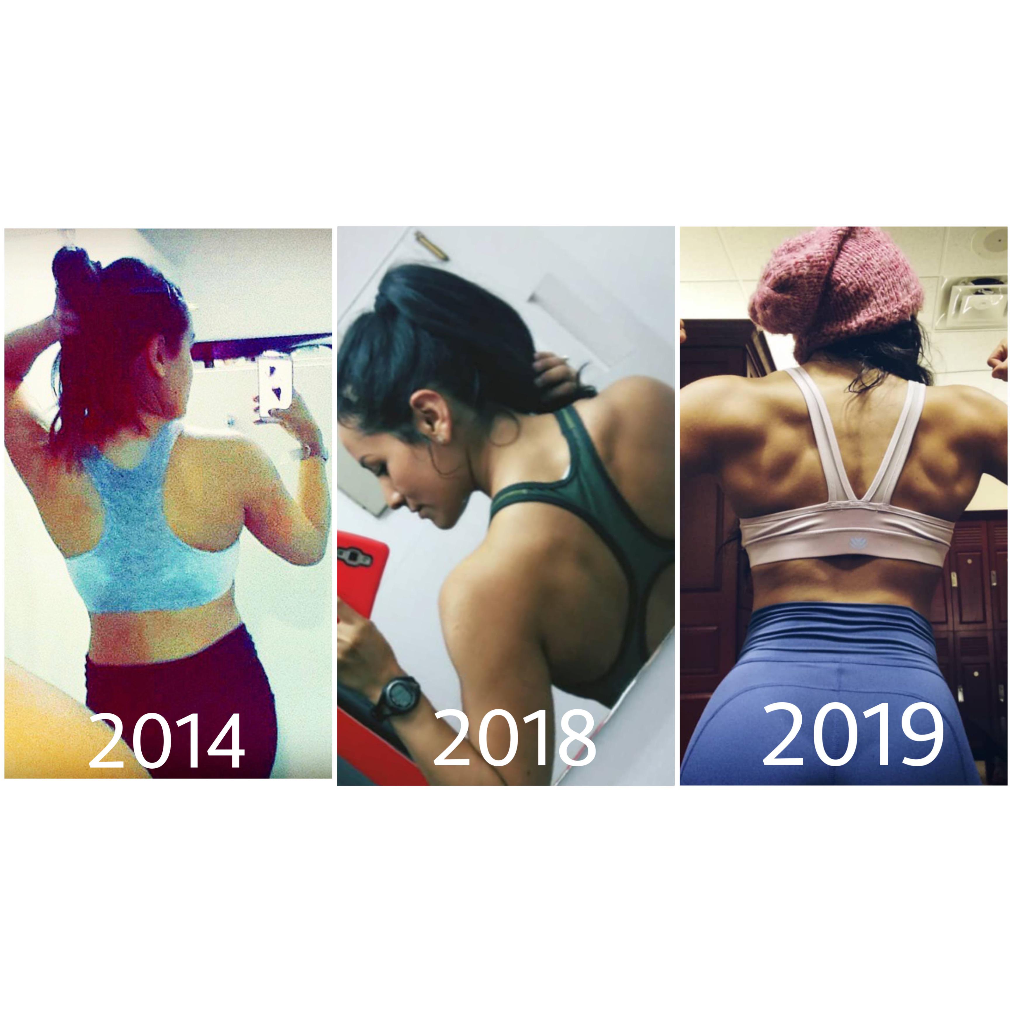 Same weight different body composition 🙌🏽 | Scrolller