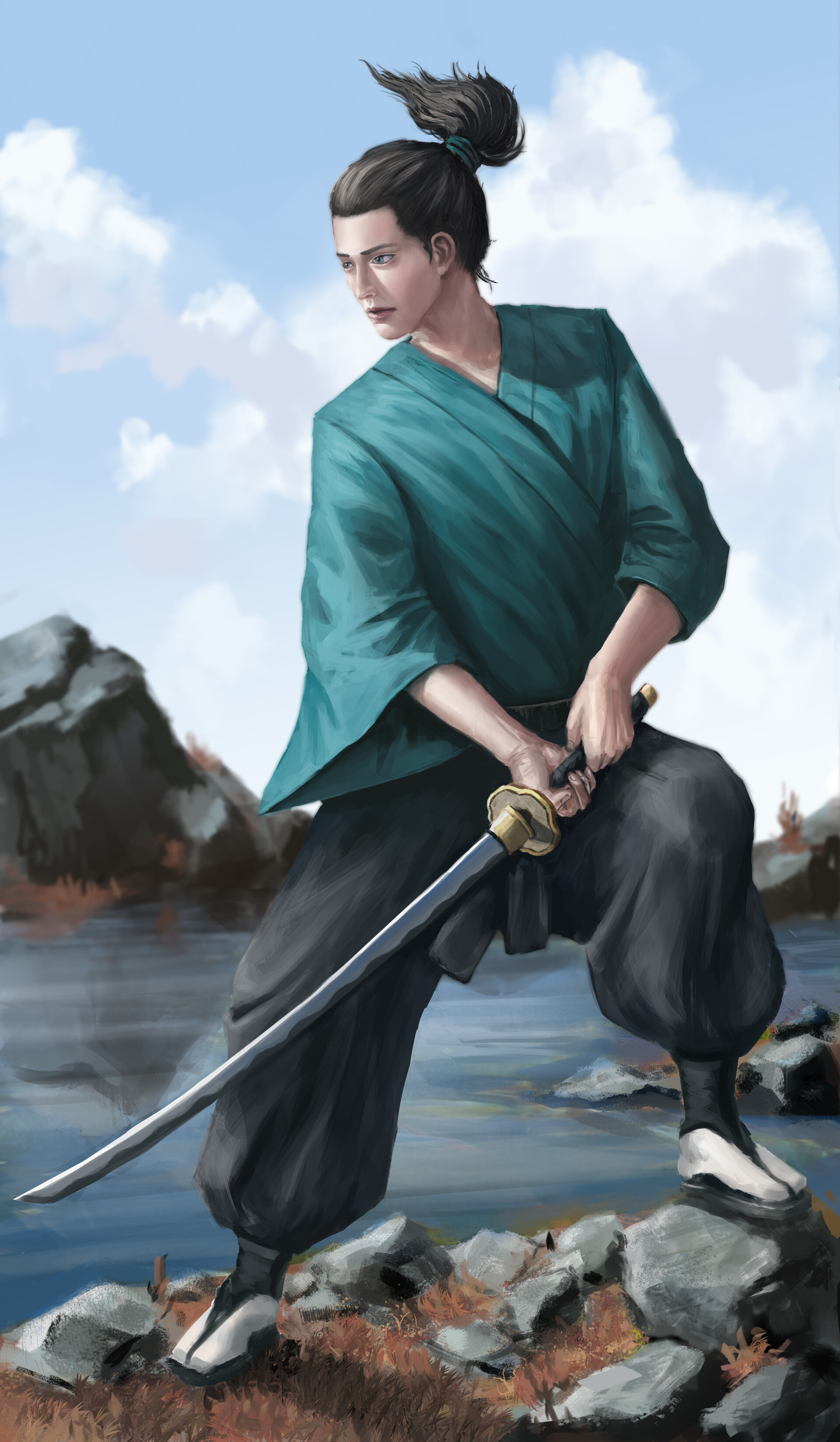 Samurai training by me | Scrolller
