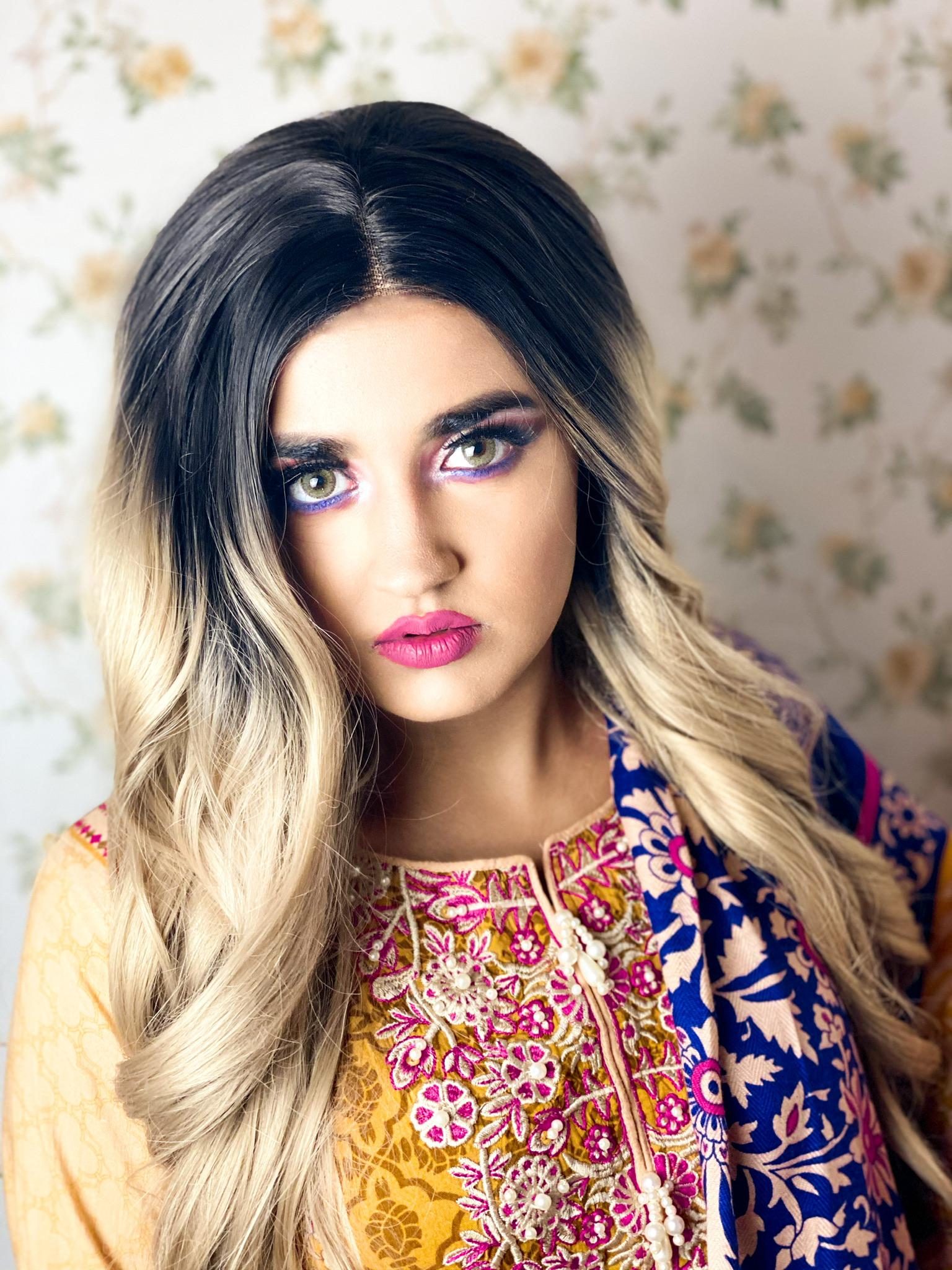 @sanahshd used the Topaz Obsessions Pallet from @hudabeauty to create this look. | Scrolller