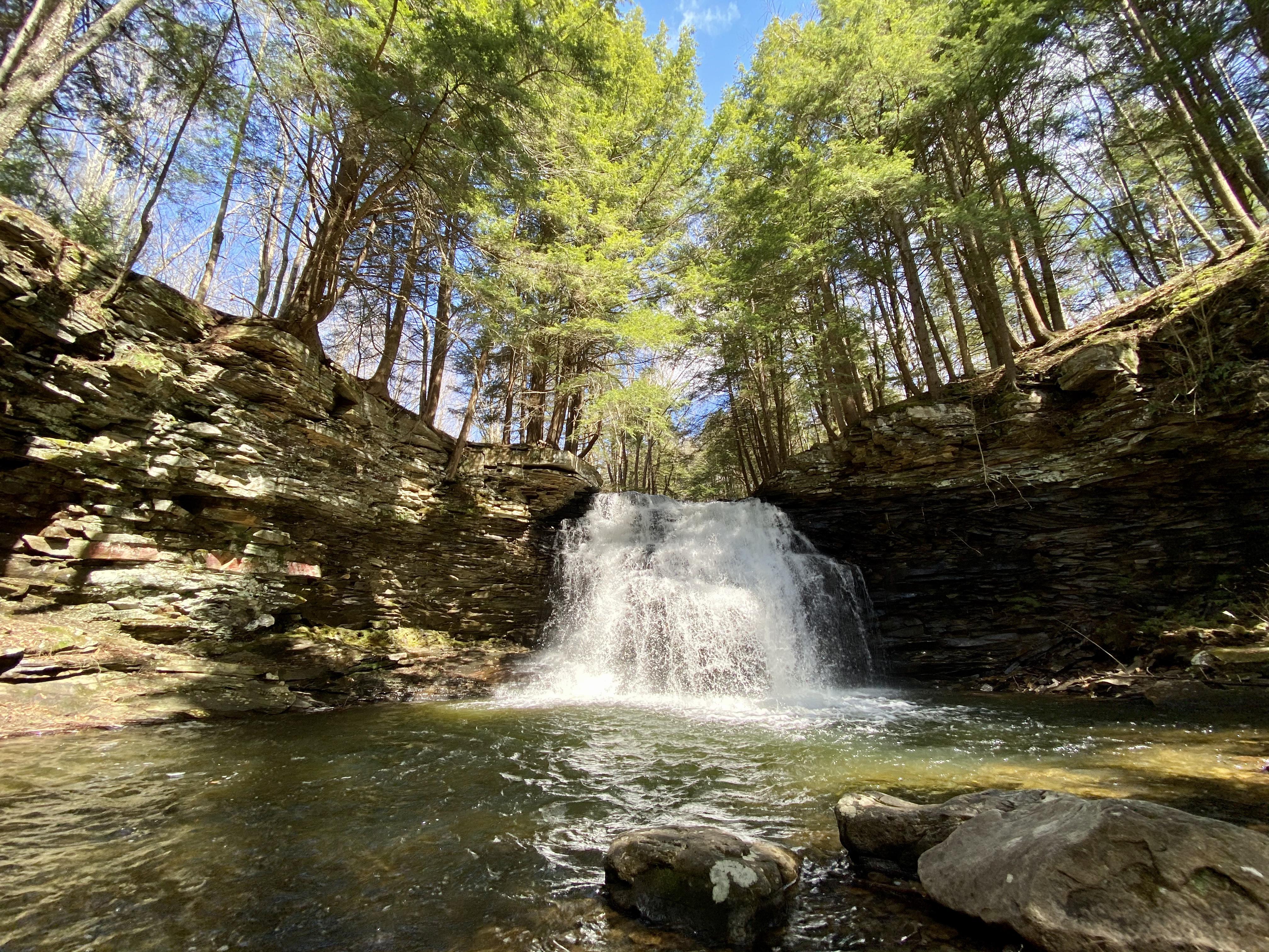 Sand Run Falls at Tioga State Forest | Scrolller