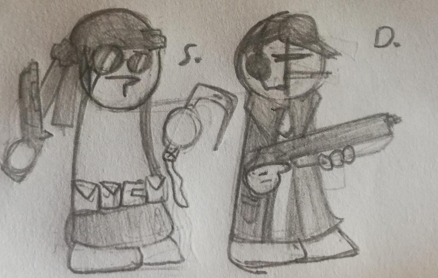 Sanford and deimos doodles | Scrolller