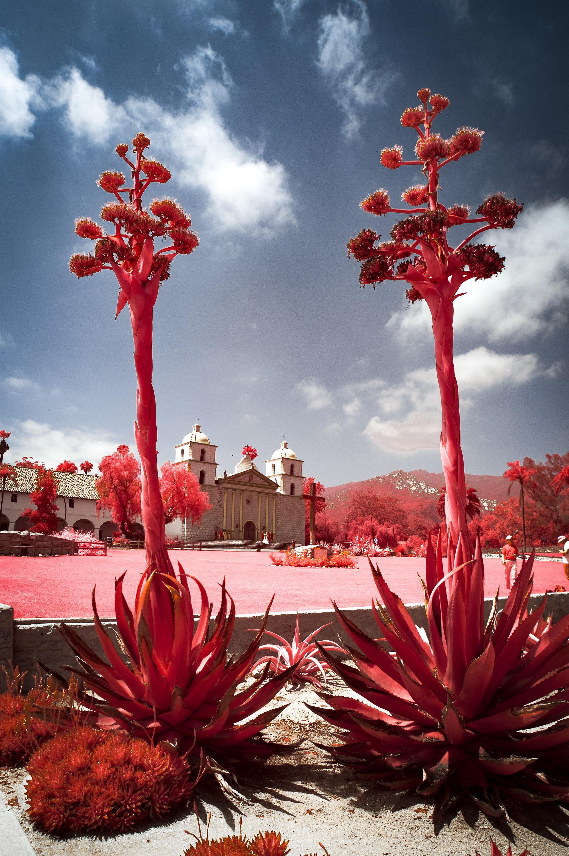 Santa Barbara Mission - Color Infrared Camera | Scrolller