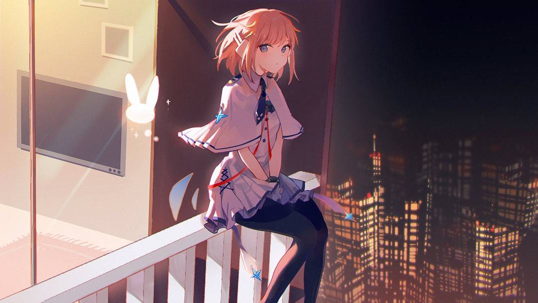 Sat on the Balcony Railing [Original] | Scrolller