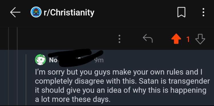 Satan is transgender | Scrolller