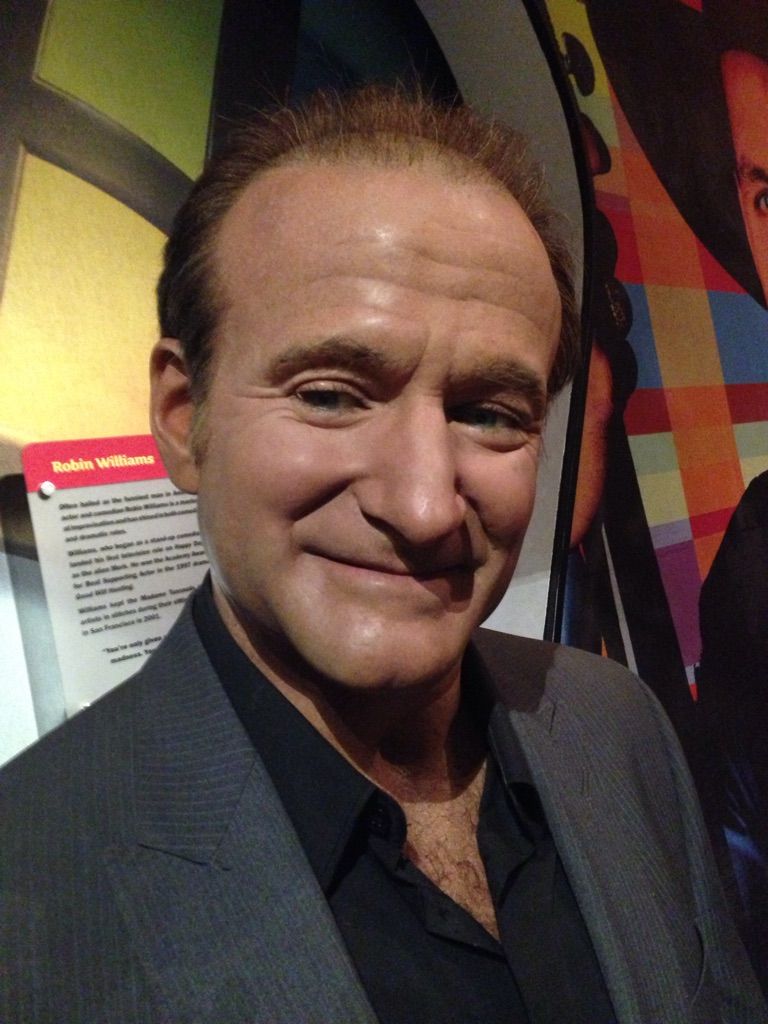 Saw him today at the wax museum in New York.Really made me sad the rest of the day | Scrolller
