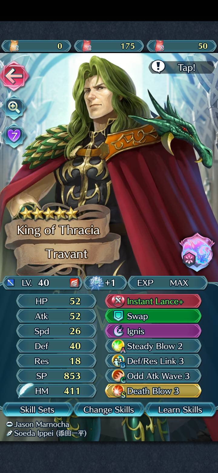 Saw other people showing off their feh units so I thought I'd do the same. I present to you ...