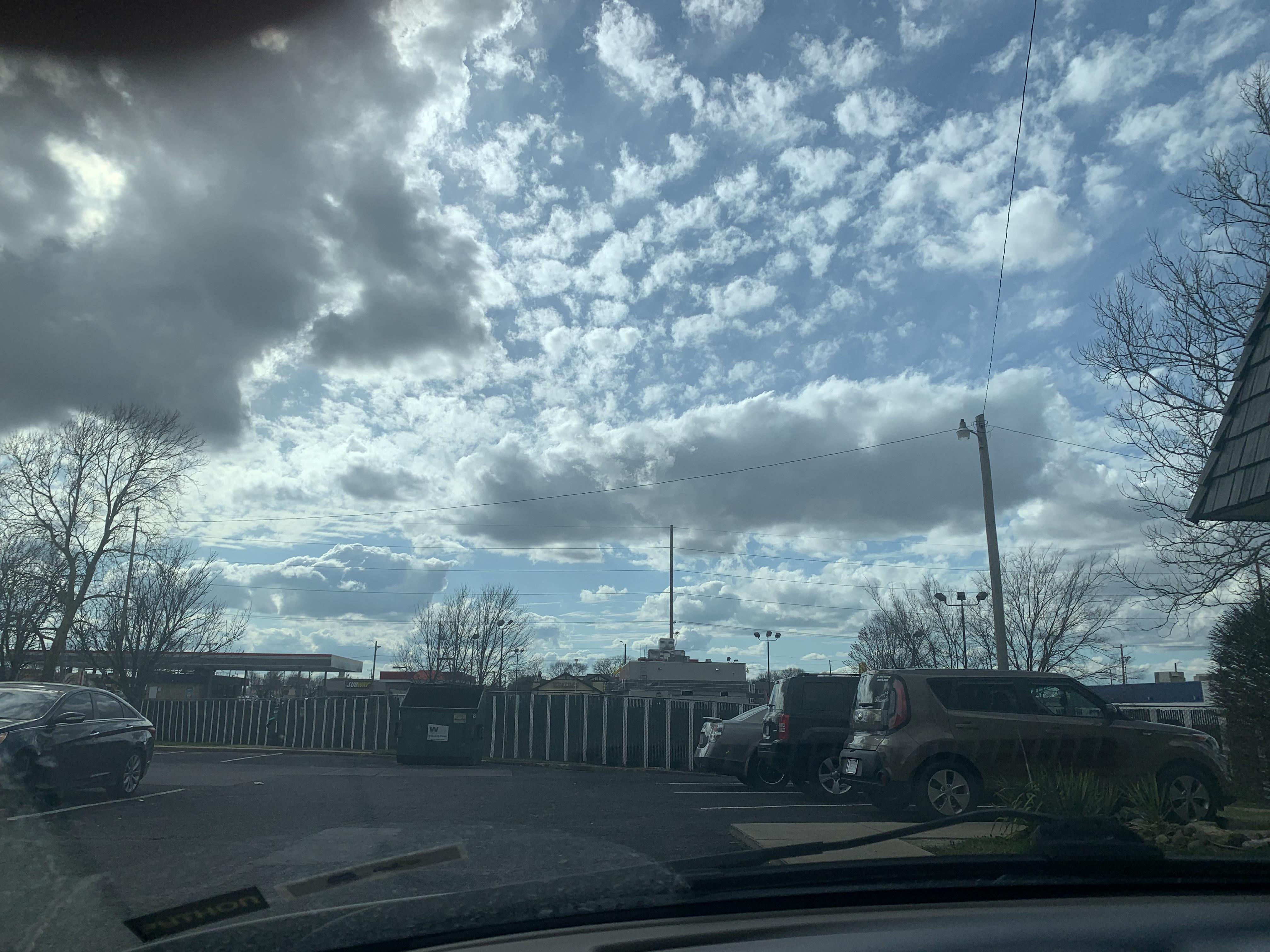 Saw these cool clouds today | Scrolller