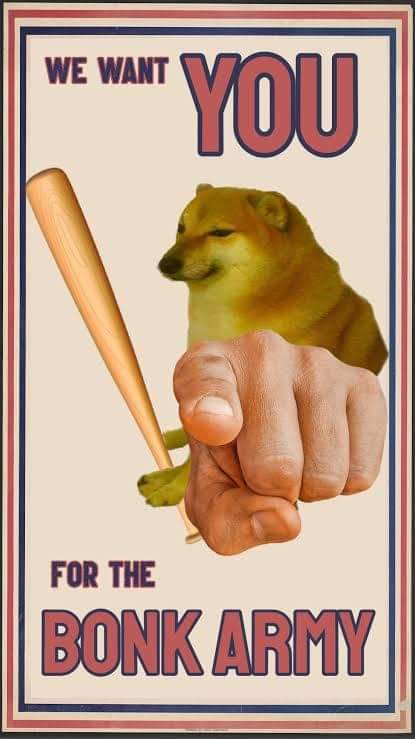 Say bonk | Scrolller