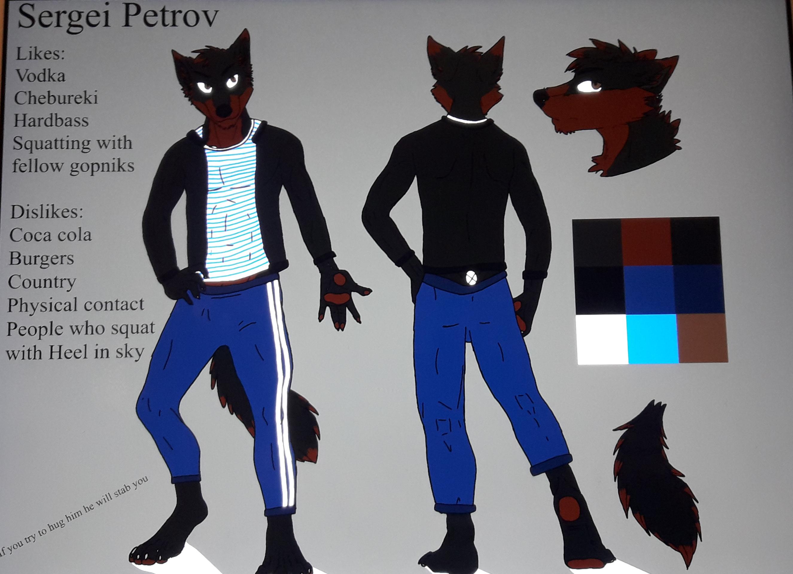 Say hello to Sergei! My first ever fursona! | Scrolller