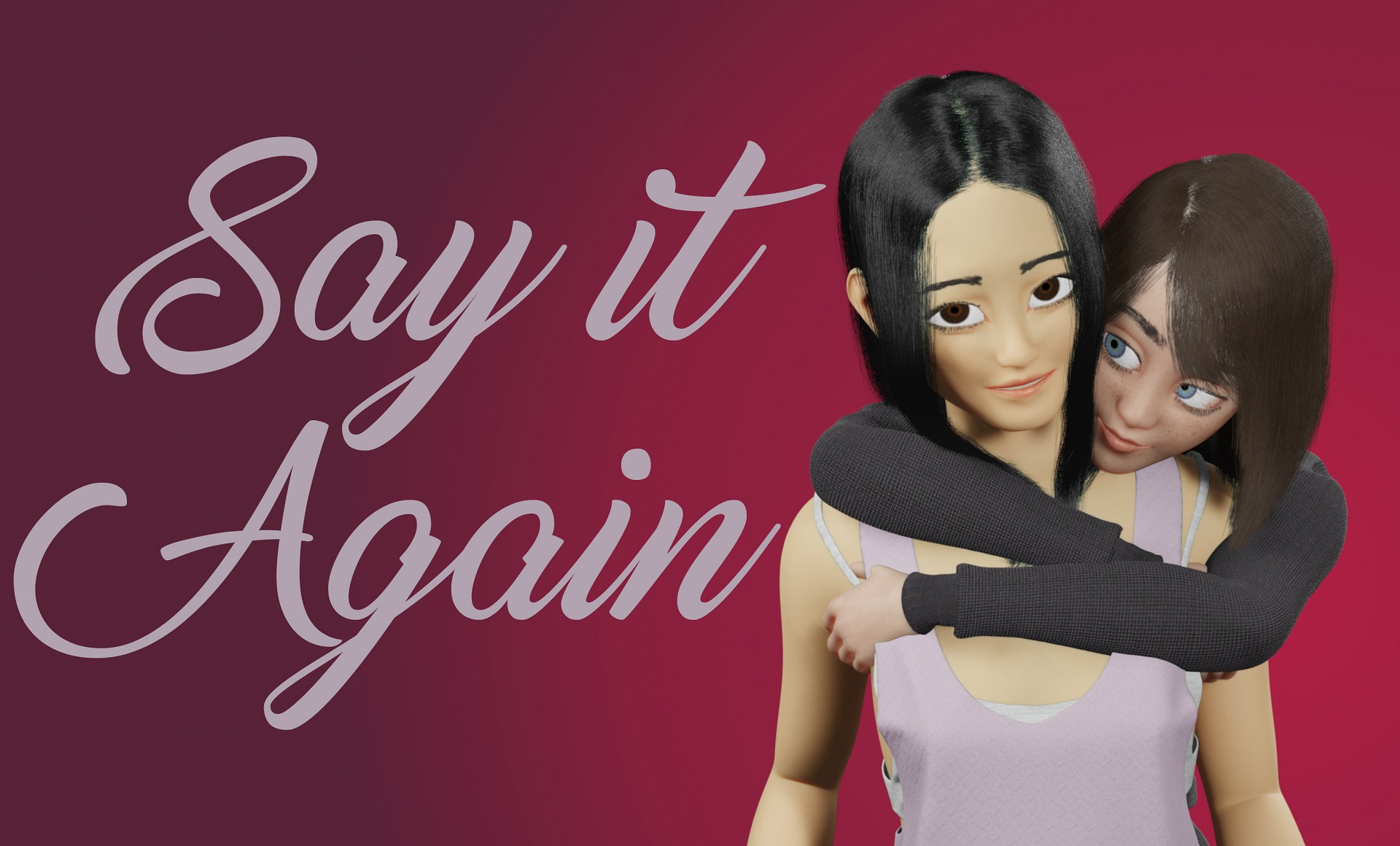 Say it Again (Ch. 1) New adult visual novel now available for free on Itch.io and F95zone.to ...