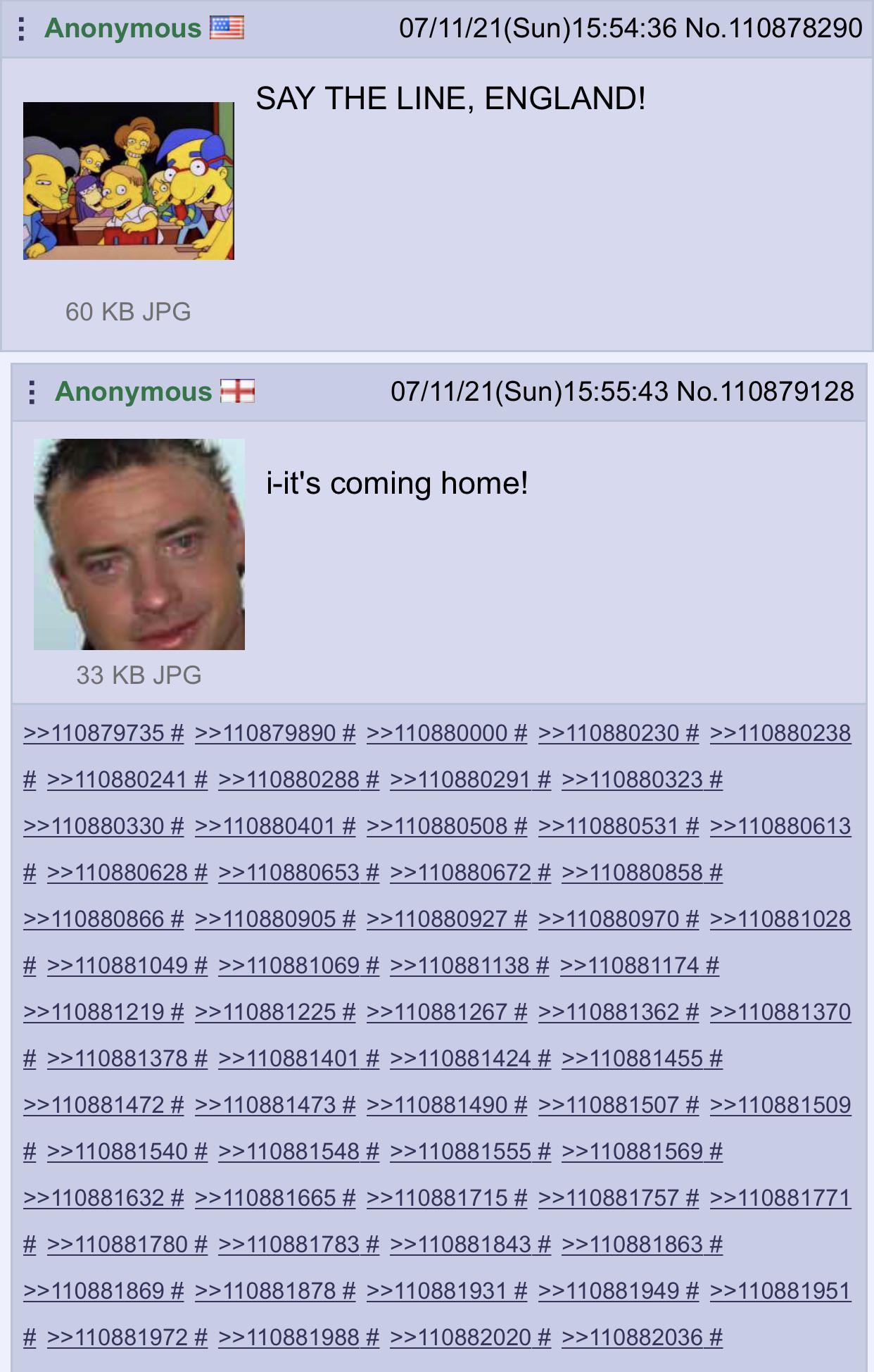 Say the line England | Scrolller