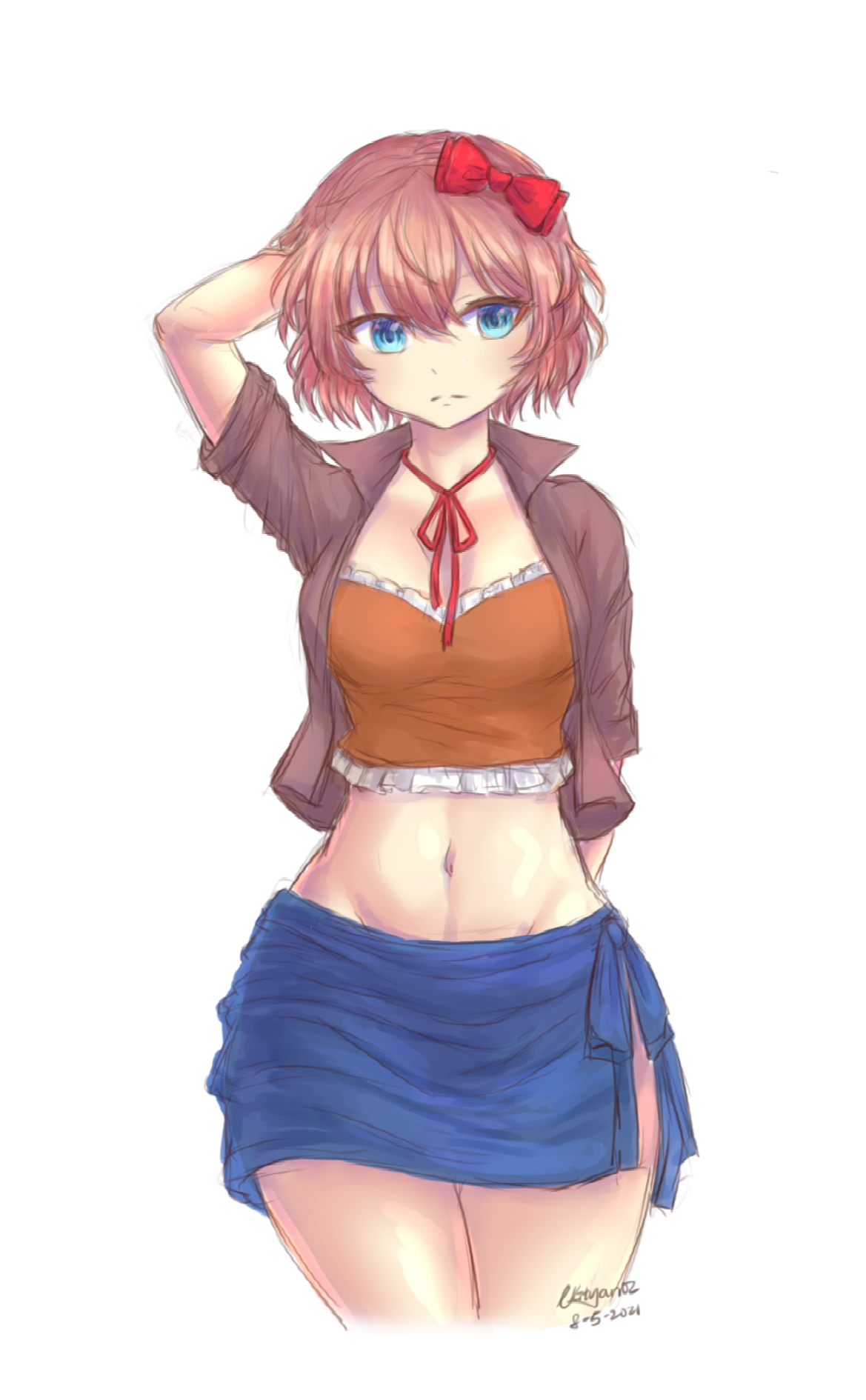 Sayori's amazing hips | Scrolller