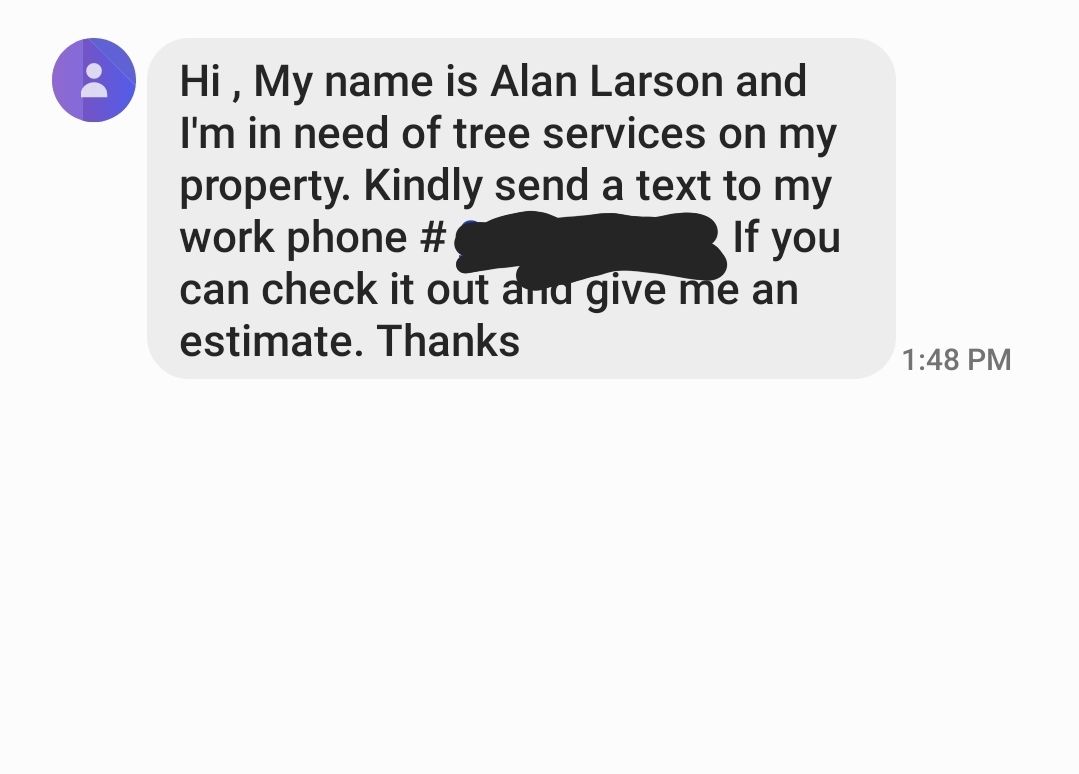 Scam text, have received several like this! Detail in comments | Scrolller