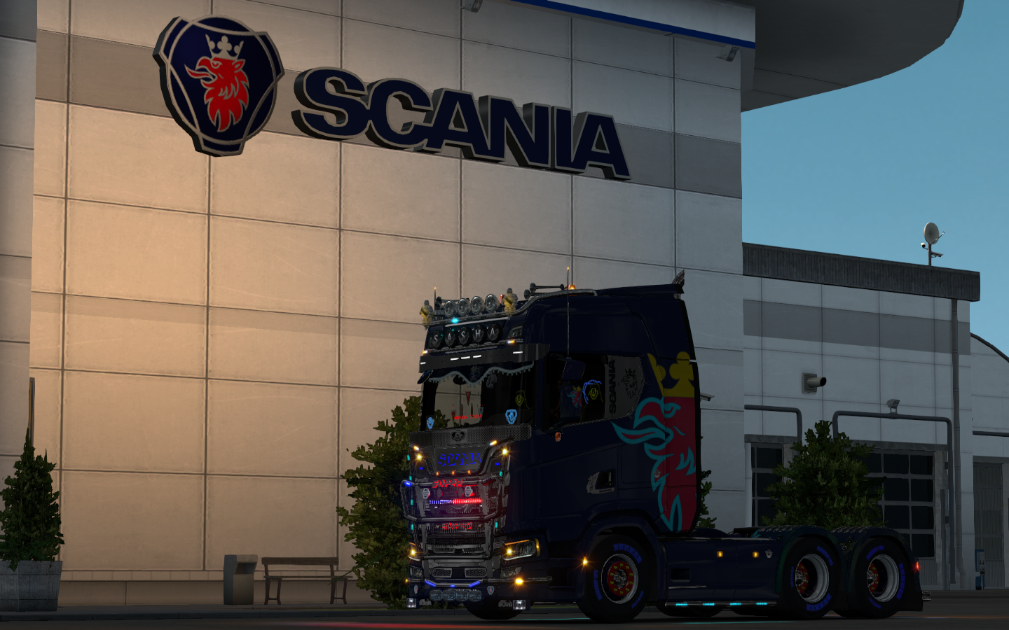 #Scania S650 #MightyGriffin !!! #ETS2 | Scrolller