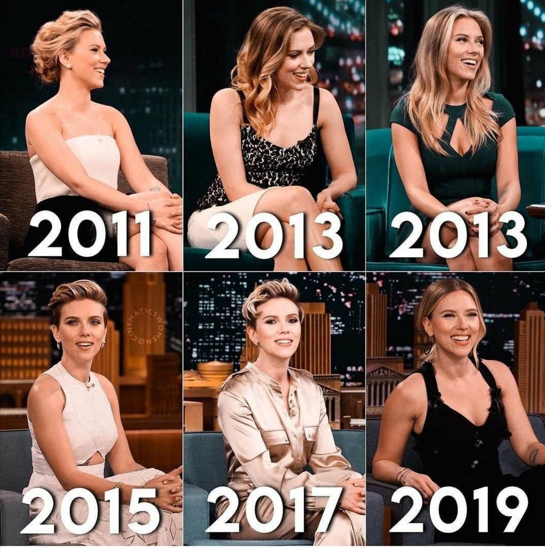 Scarjo through the years | Scrolller