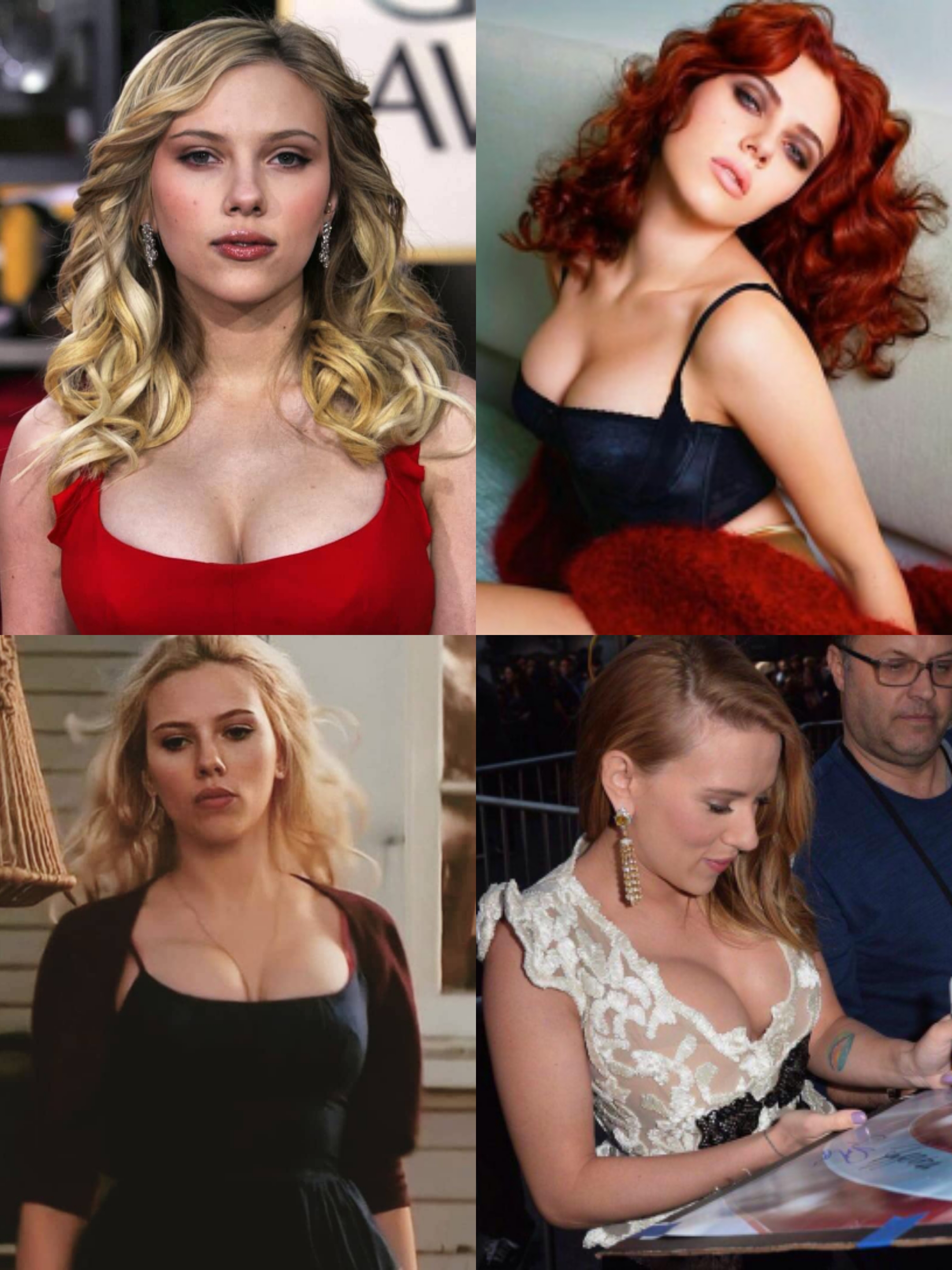 Scarlett Johansson's Amazing Breasts | Scrolller