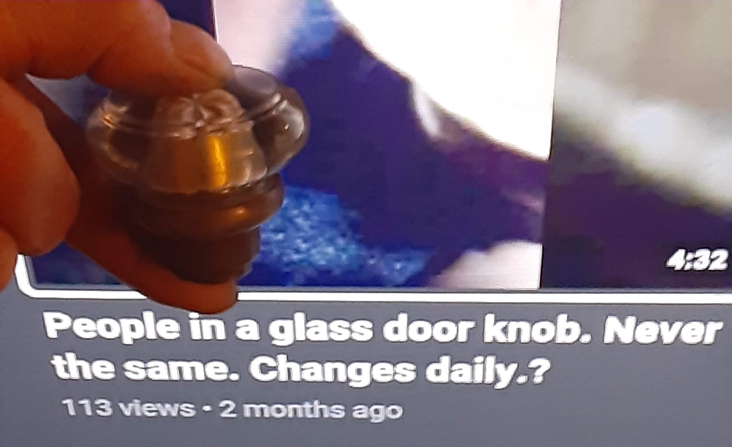 Scary door knob. Your turn? Isn't it?? Images change every day . Don't believe me. All it takes ...