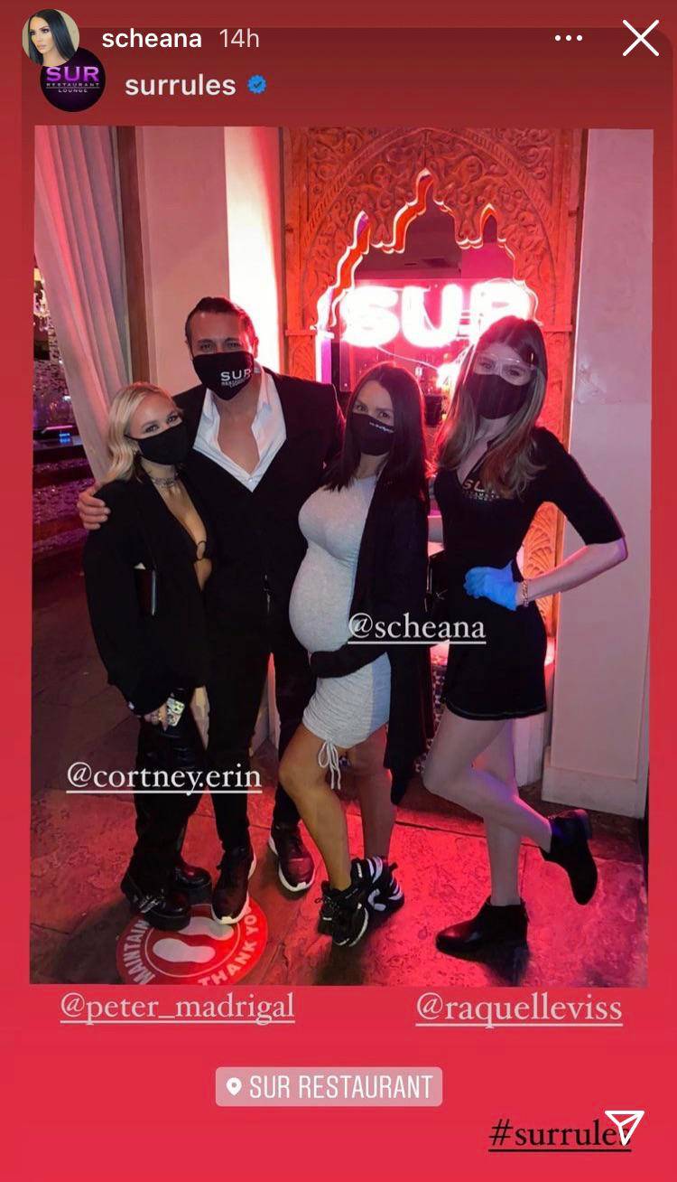 Scheana, Peter and Raquel at SUR | Scrolller