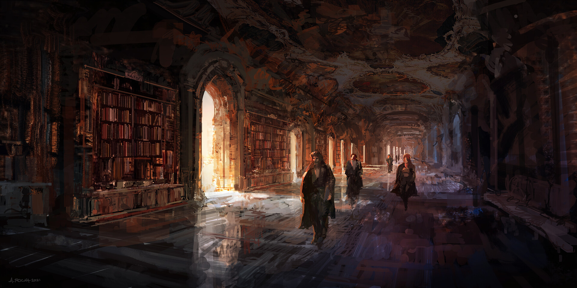 Scholar's Hall by Andreas Rocha | Scrolller