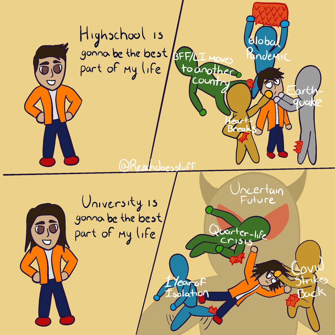 School life in a nutshell… | Scrolller